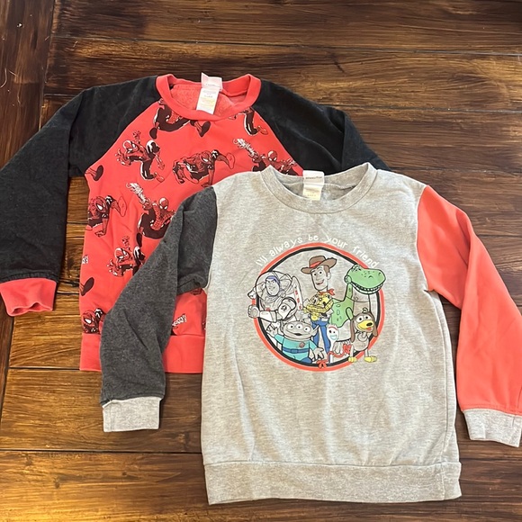 Disney | Shirts & Tops | 5t Disneys Toy Story And Spiderman ...